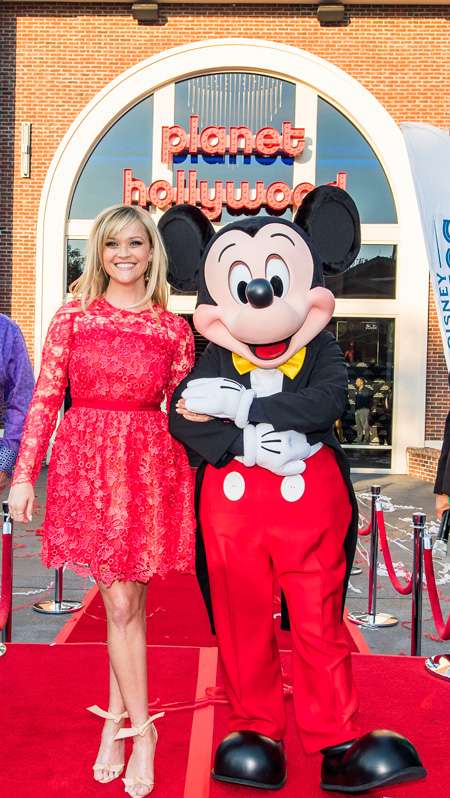 Actress and Producer Reese Witherspoon Opens Planet Hollywood ...